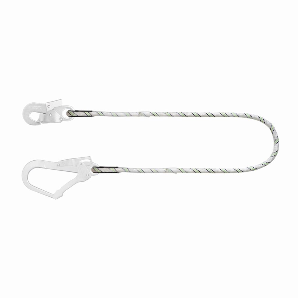 Restraint Kernmantle Rope Lanyard 1.5m with Scaffold Hook – Safe ...
